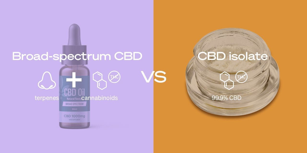 What’s the Difference Between Broad-Spectrum CBD and CBD Isolate?